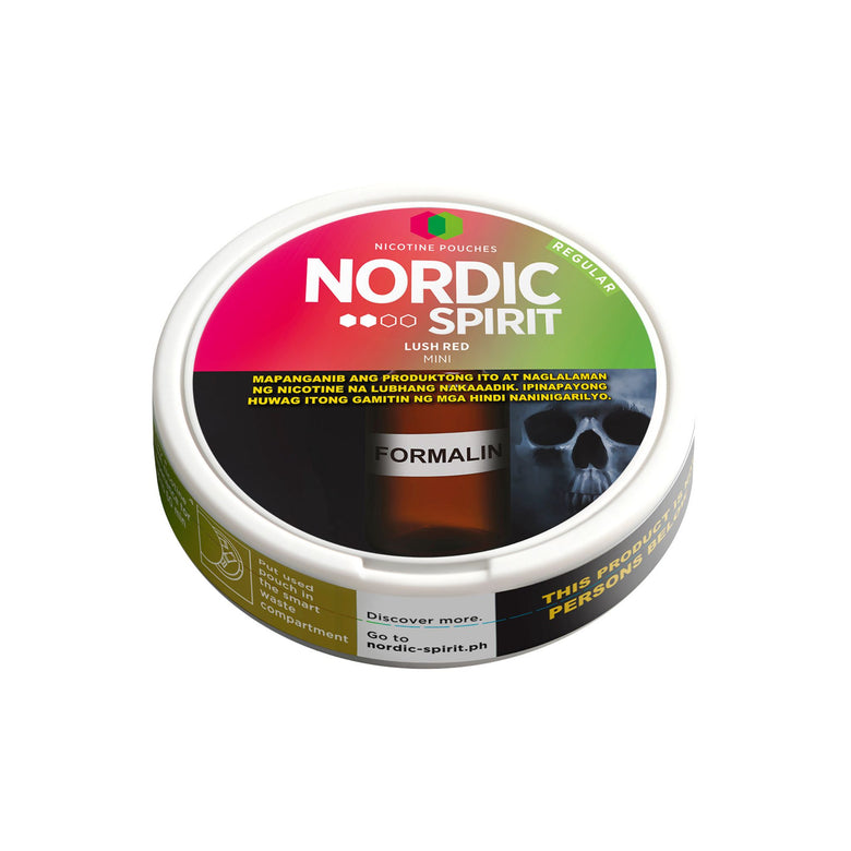 NORDIC SPIRIT LUSH RED ALL WHITE – Scandy.ph - Nordic Snus in the ...