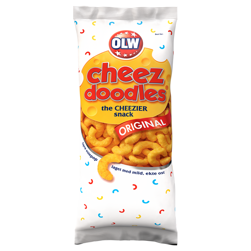 OLW CHEESE DOODLES (160g) – Scandy.ph - Nordic Snus in the Philippines